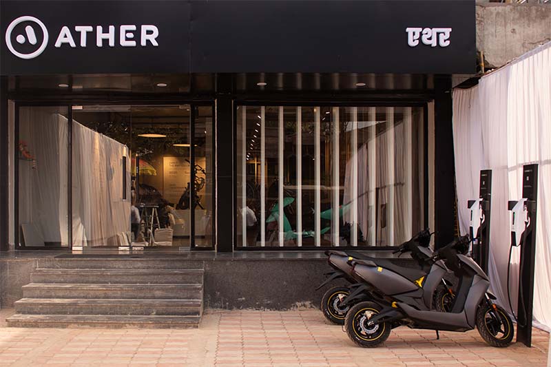 Ather on expansion spree; opens four retail outlets | Autoguideindia