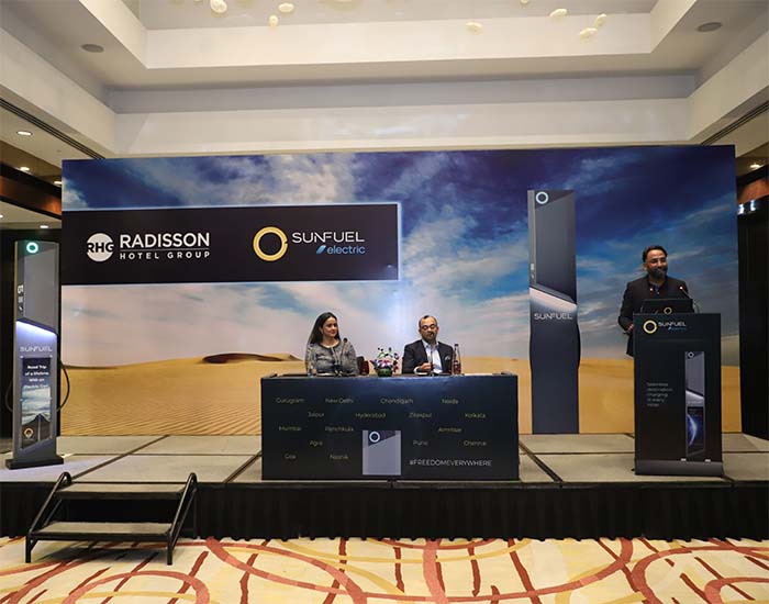 SunFuel partners Radisson for charging amenity | Autoguideindia