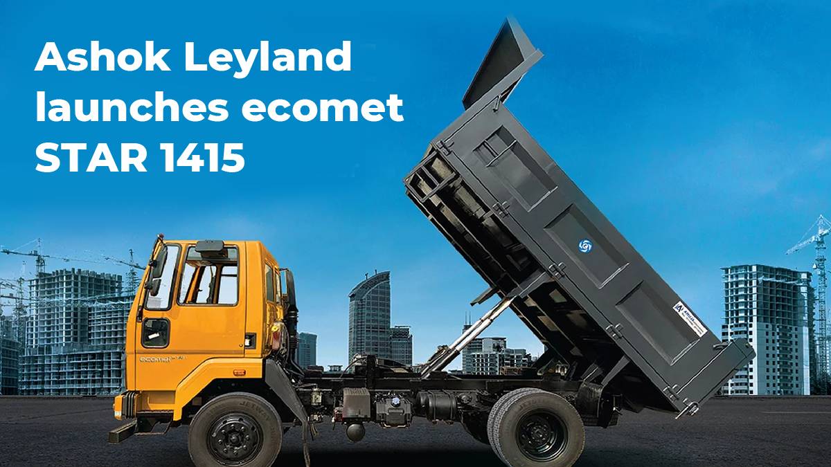 Ashok Leyland launches ecomet STAR 1415 | Autoguideindia