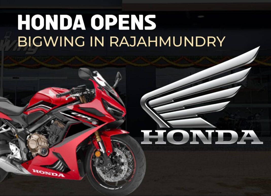 Honda opens BigWing in Rajahmundry | Autoguideindia