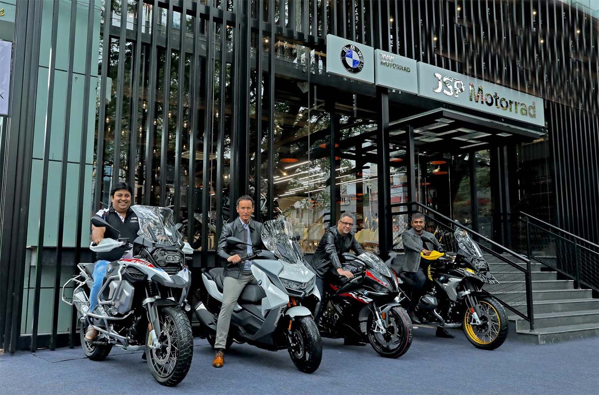 BMW Motorrad appoints JSP as dealer | Autoguideindia