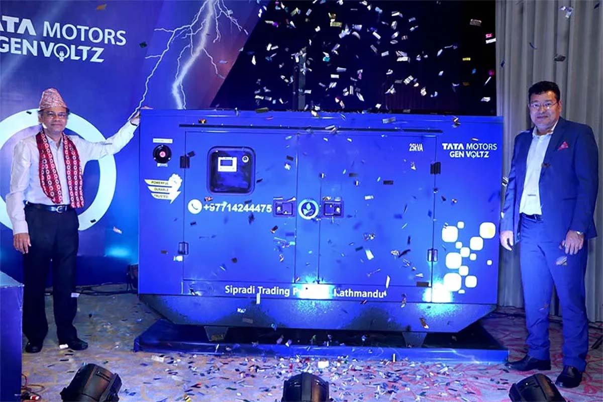 Tata Motors launches GenVoltz generators in Nepal | Autoguideindia