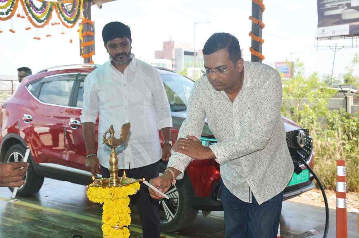 goEgoNetwork EV charging park in Pune | Autoguideindia