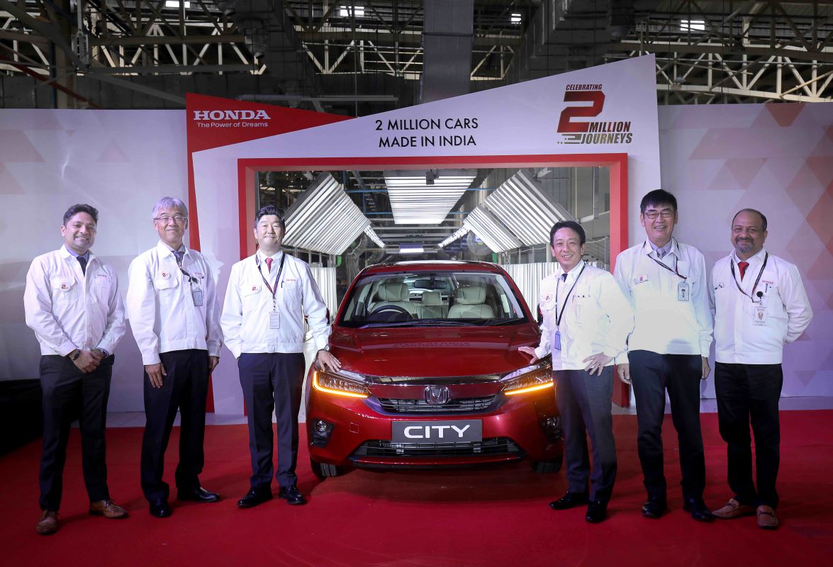 Honda Cars India reaches 2 million production milestone in India ...