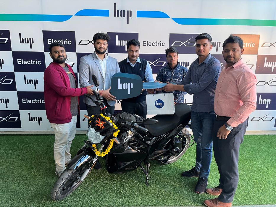 HOP Electric Starts Deliveries of OXO e-bike from Jaipur | Autoguideindia