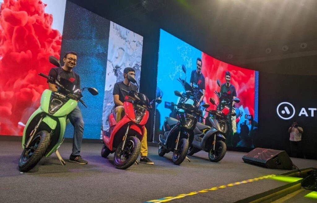 Ather Energy rolls out Ather 450X with new colours, software updates ...