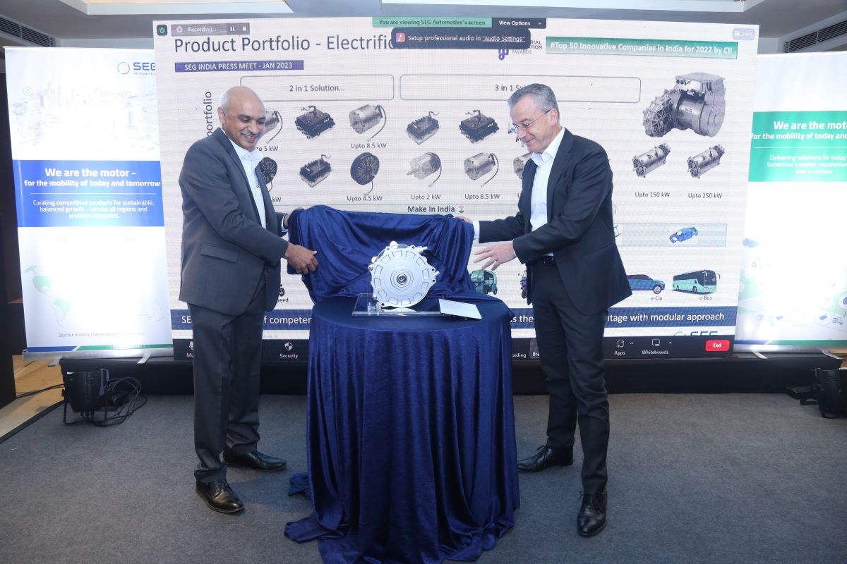 SEG Automotive introduces High Voltage machines for Indian market ...