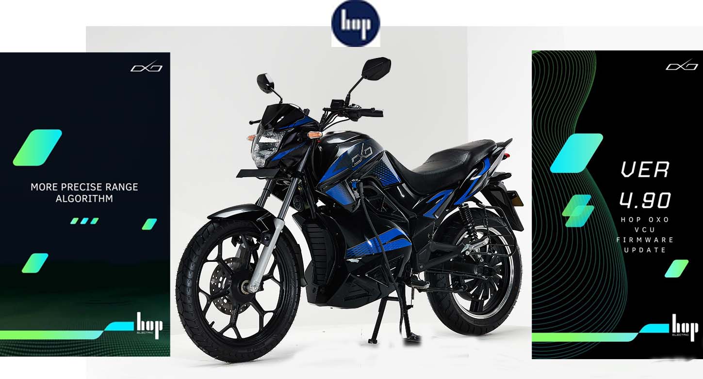 HOP Electric upgrades OXO electric motorcycle with FOTA Ver 4.90 ...