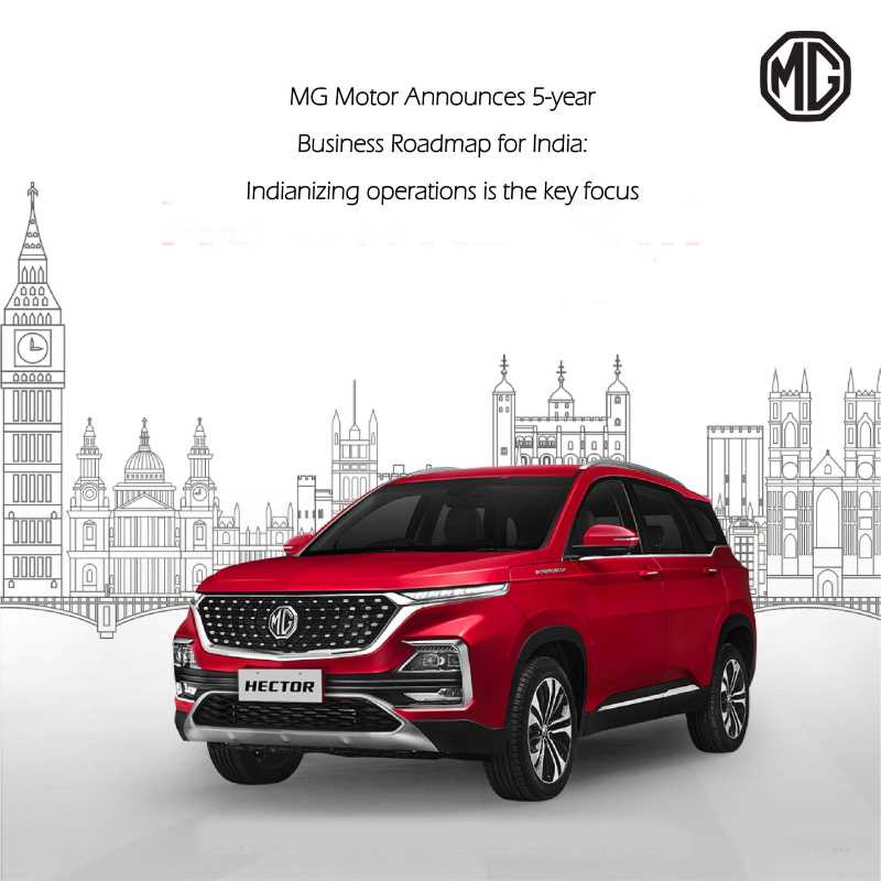 MG Motor Announces 5-year business roadmap for India | Autoguideindia