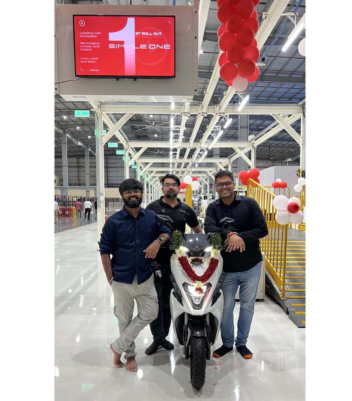 Simple Energy commences production of the Simple ONE | Autoguideindia