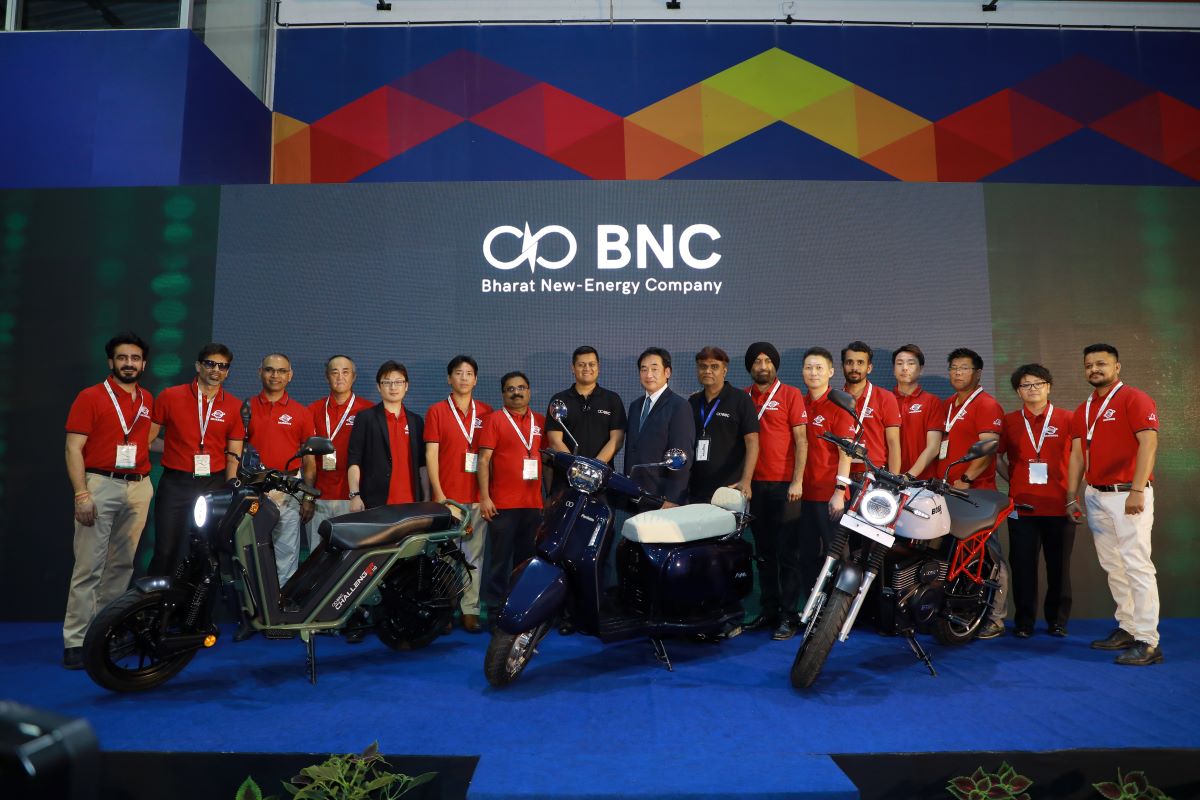 BNC unveils 3 E2Ws at Green Vehicle Expo 2023 in Banglore | Autoguideindia