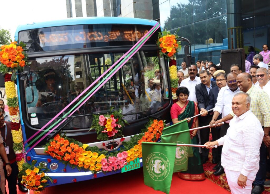 Tata Motors delivers electric bus prototype to BMTC | Autoguideindia