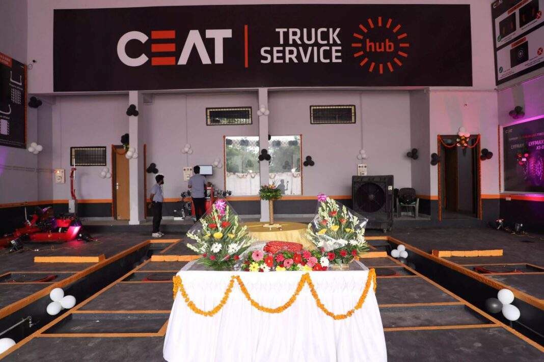 CEAT opens new Truck Service Hub in Gwalior | Autoguideindia