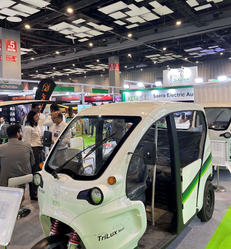 Saera Electric showcases its advanced EVs at 19th International ...