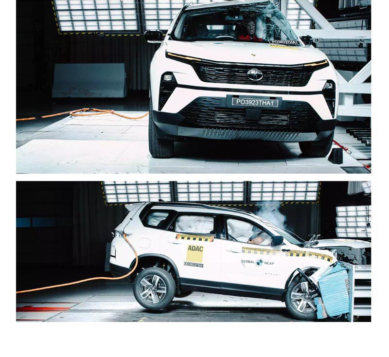 Tata Harrier and Safari gets 5-star rating in latest Global NCAP crash ...