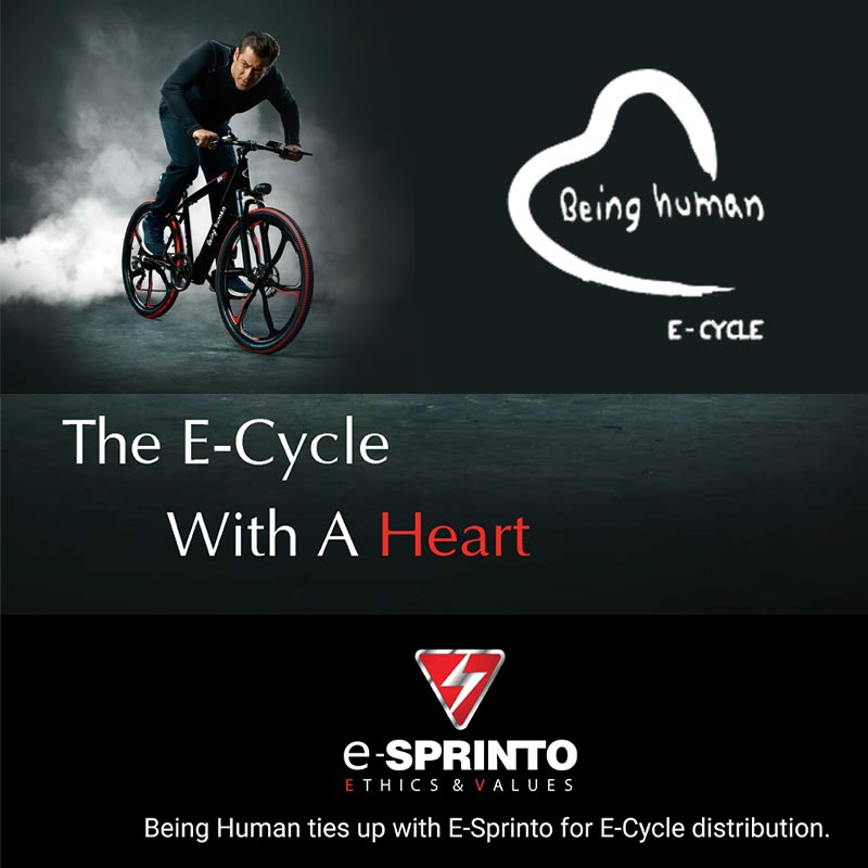 e-Sprinto ties up with Being Human for E-Cycle distribution ...