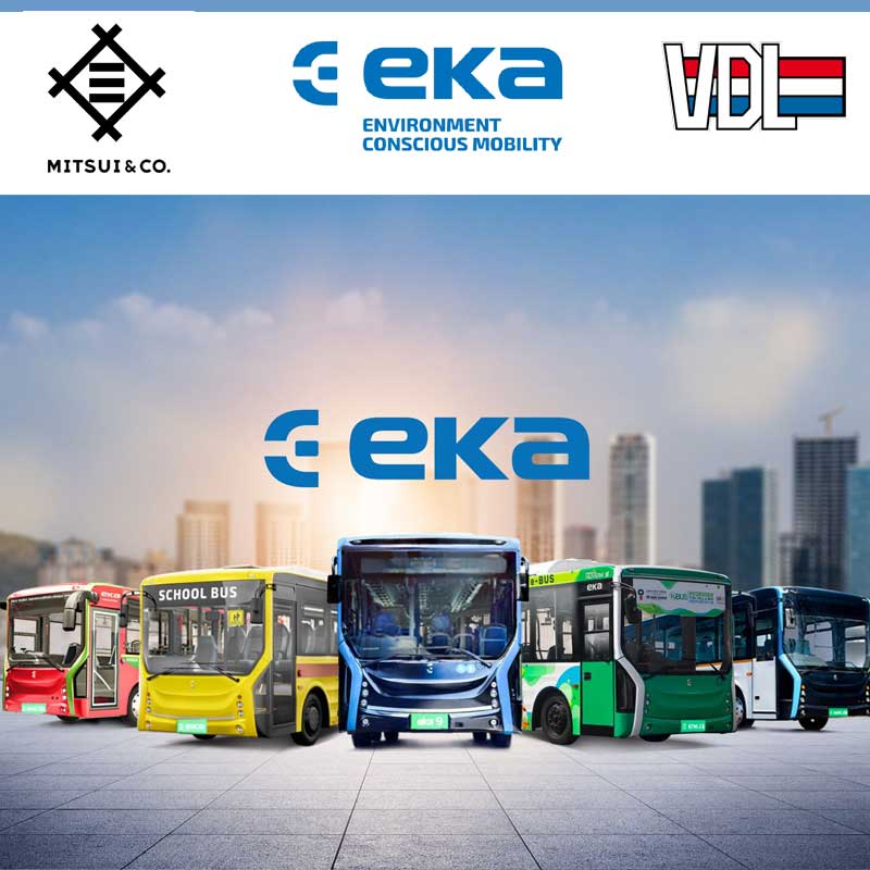 EKA Mobility joins forces with Mitsui and VDL Groep to create a leading ...