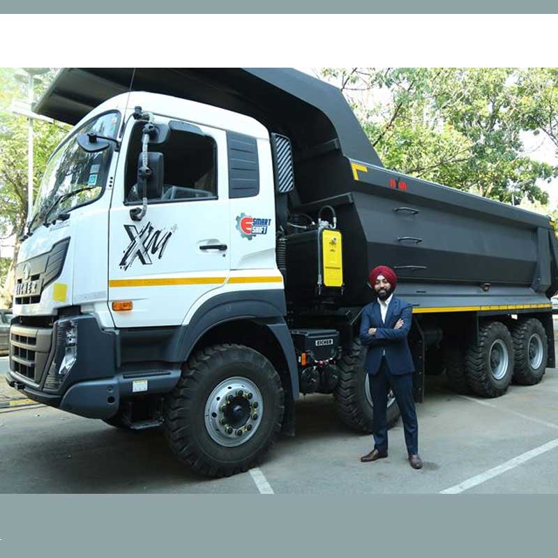 Eicher launches high productivity Pro 8035XM E-Smart tipper for mining ...
