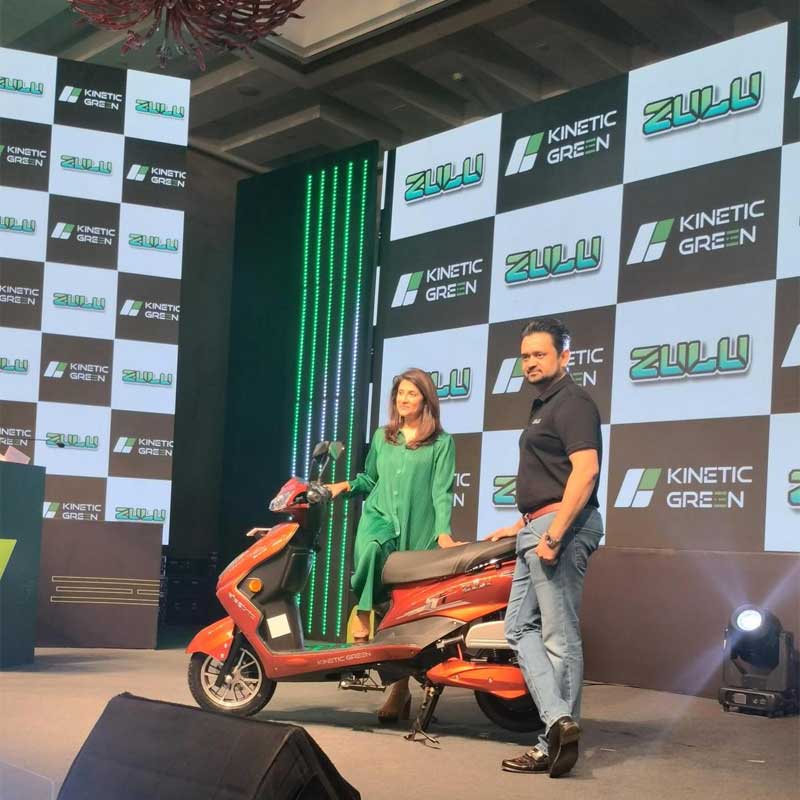 Kinetic Green electric two-wheeler Zulu launched in India at Rs. 94,990 ...
