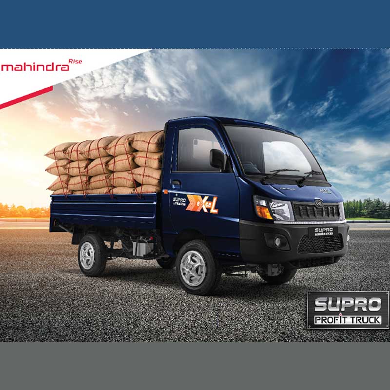 Mahindra introduces Supro Profit Truck Excel at INR 6.61 Lakh ...