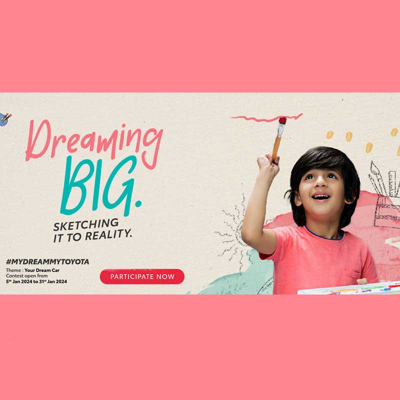 Toyota Kirloskar Motor announces the 17th Toyota Dream Car Art Contest ...