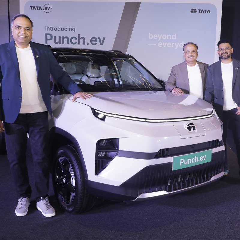 Tata Passenger Electric Mobility launches Punch.ev at an introductory ...