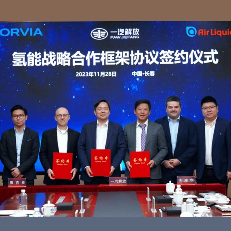 FORVIA joins forces with FAW Jiefang and Air Liquide to accelerate ...