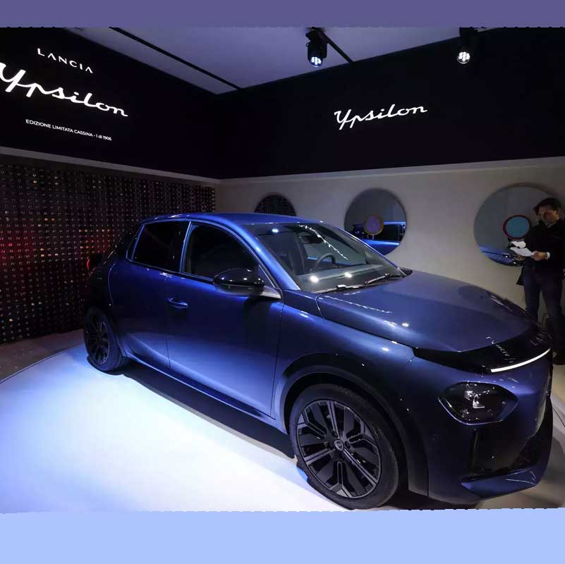 Stellantis' Lancia unveils fully electric Ypsilon for new push outside ...