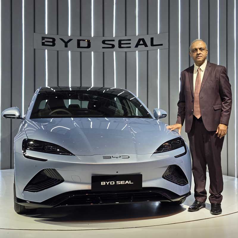 BYD India enters the luxury electric sedan segment with the BYD SEAL ...