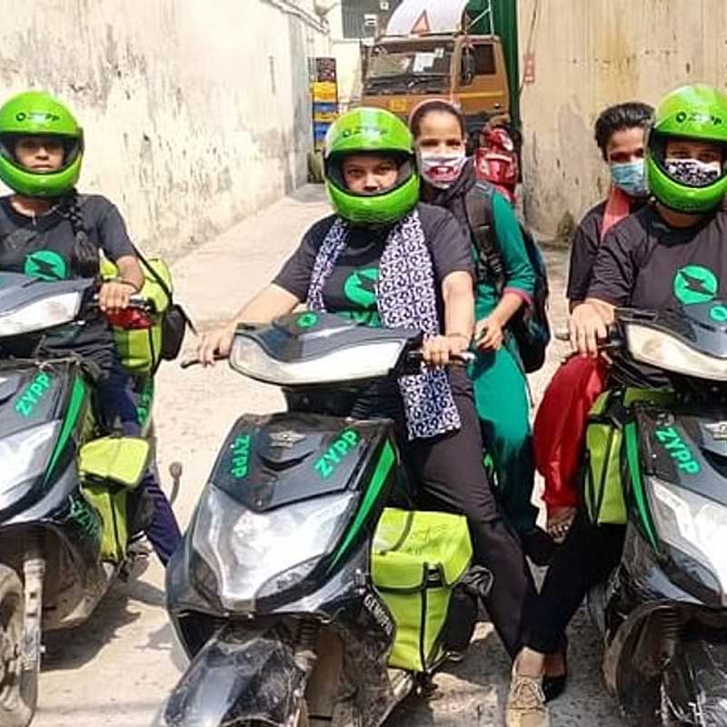 Zypp Electric plans to empower 2000 women riders | Autoguideindia