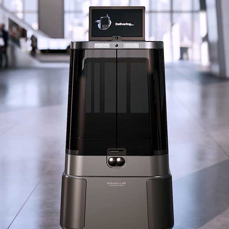 Hyundai and Kia unveil delivery robot for indoor autonomous delivery ...