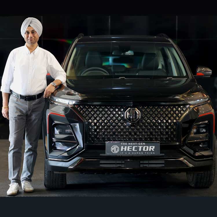 MG Motor India launches the Hector BLACKSTORM | Autoguideindia