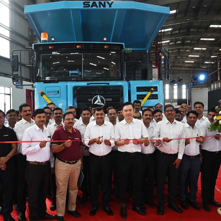 SANY launches first locally manufactured electric opencast mining truck ...