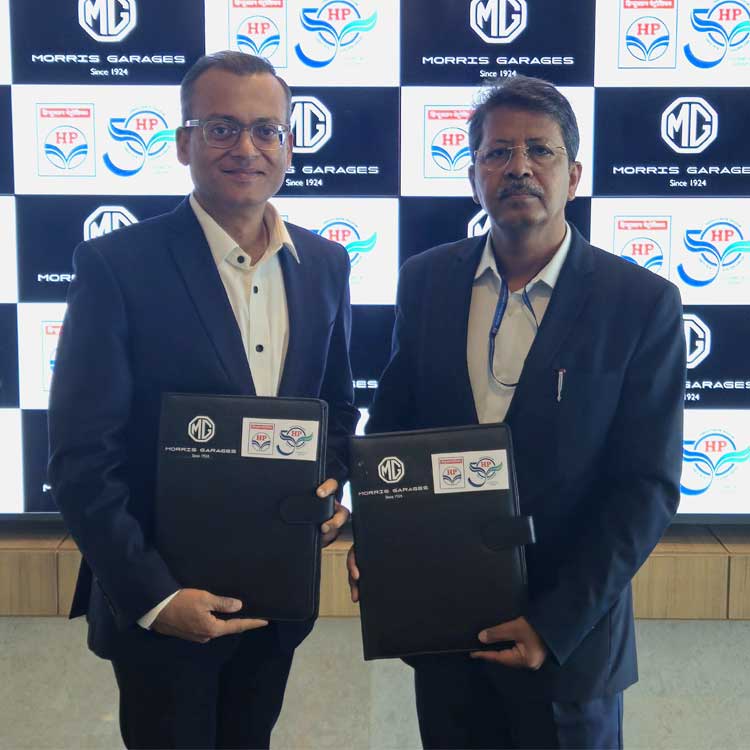 MG India and HPCL partner to enhance EV charging network | Autoguideindia