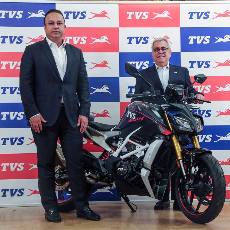 TVS Motor Company launches operations in Italy | Autoguideindia