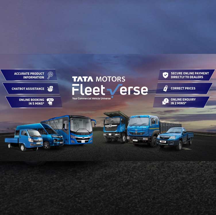 Tata Motors launches Fleet Verse, a digital marketplace for its entire ...