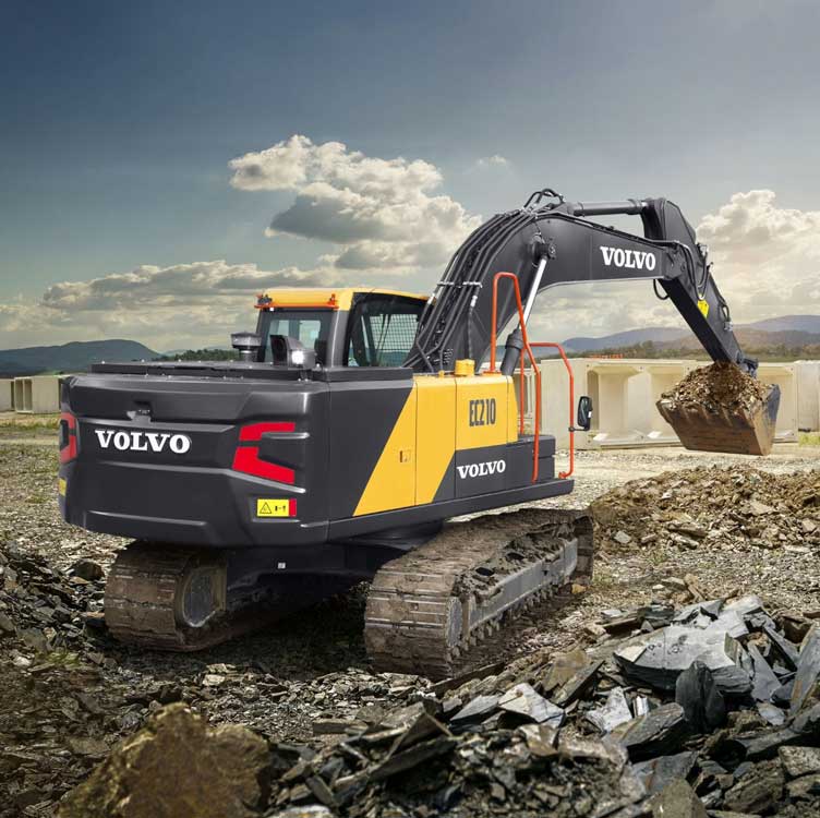 Volvo CE unveils new ‘Built for Bharat’ EC210 Hydraulic Excavator ...