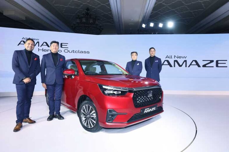 All-New 3rd Generation Honda Amaze makes its Global Debut in India ...
