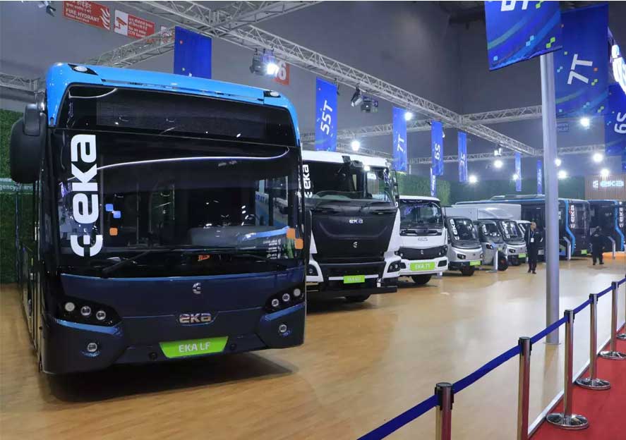 EKA Mobility showcases India’s largest ever range of Electric CVs at ...