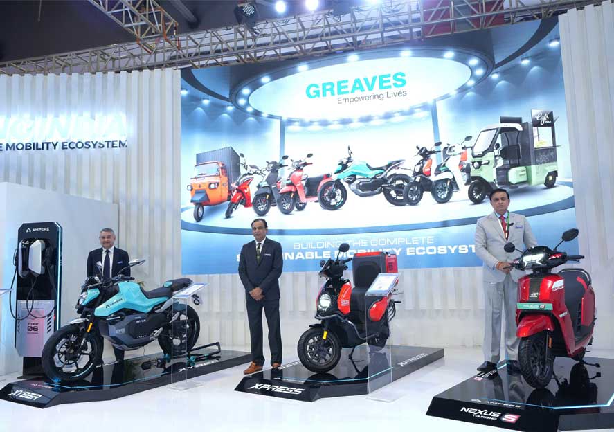 Greaves Cotton unveils Innovative Mobility Solutions at Auto Expo 2025 ...