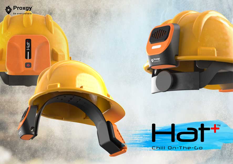 Proxgy introduces bands that transform any helmet into AC helmet ...