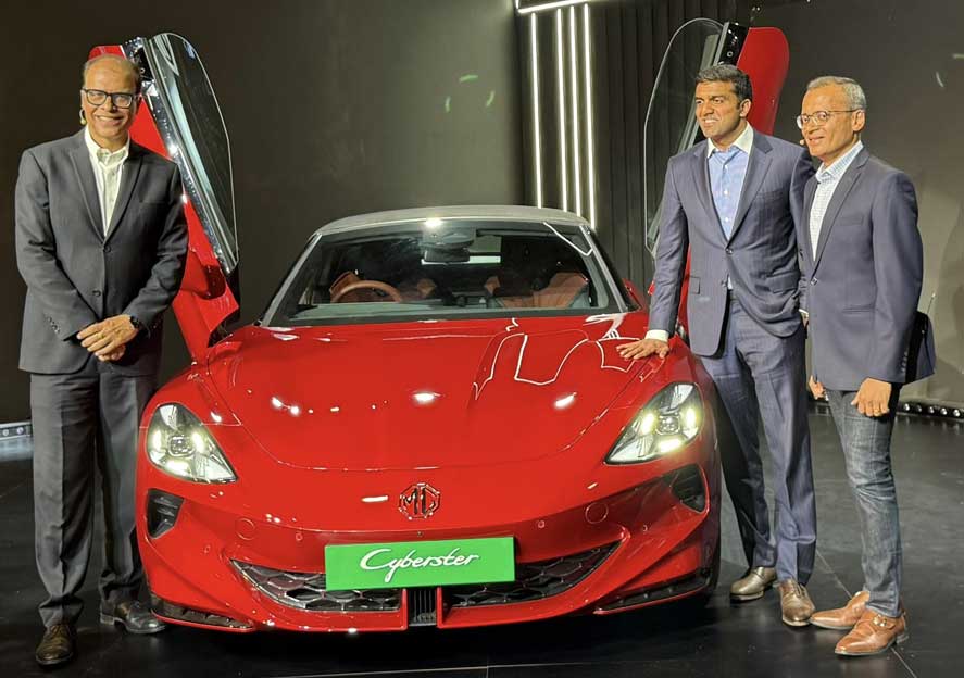 JSW MG Motor expands NEV Lineup with MG Cyberster and MG M9 under MG ...