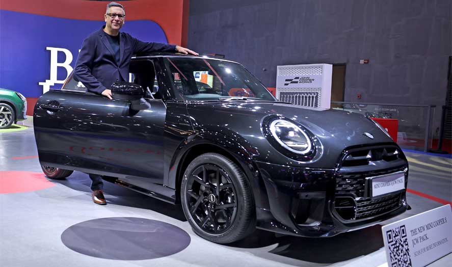 The new MINI Cooper S John Cooper Works Pack launched in India at a ...