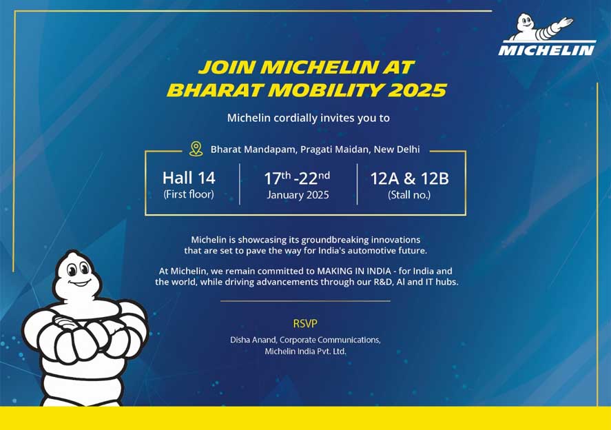 Michelin India to showcase Next-Gen Technology and Mobility Solutions ...
