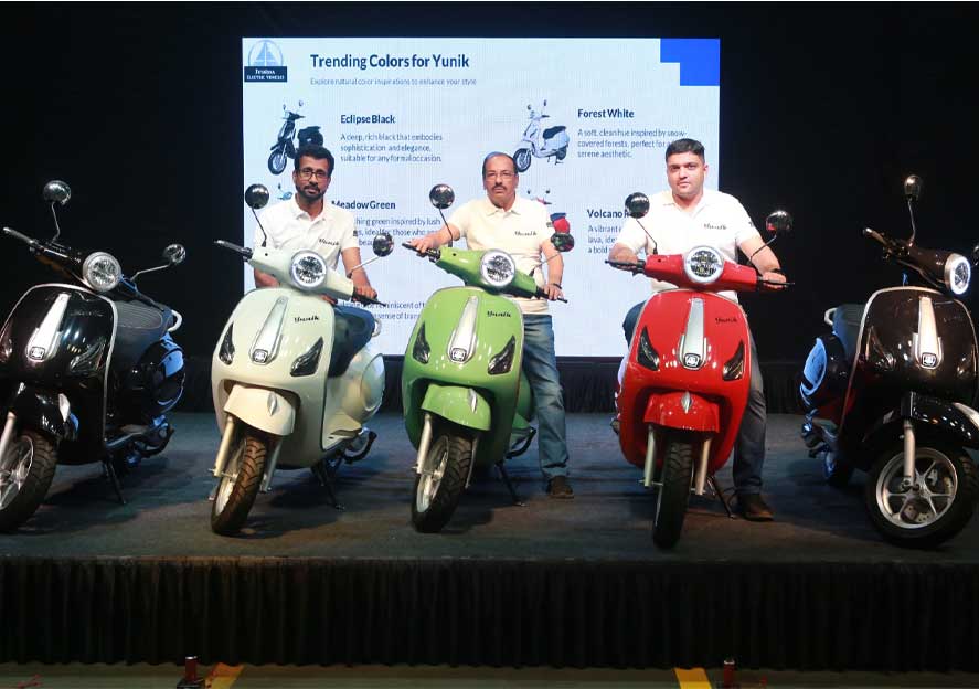 Jitendra EV unveils the Yunik: A bold, masculine electric vehicle ...