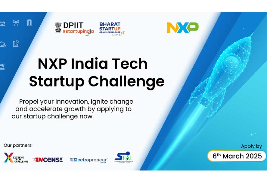 NXP India launches Season 5 of the Tech Startup Challenge 2025 ...