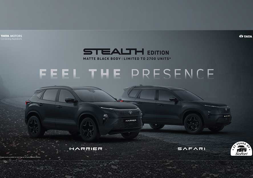 Tata Motors marks 27 years of Tata Safari with exclusive STEALTH ...
