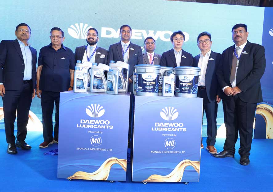 Daewoo partners with MIL to launch premium lubricants in India ...