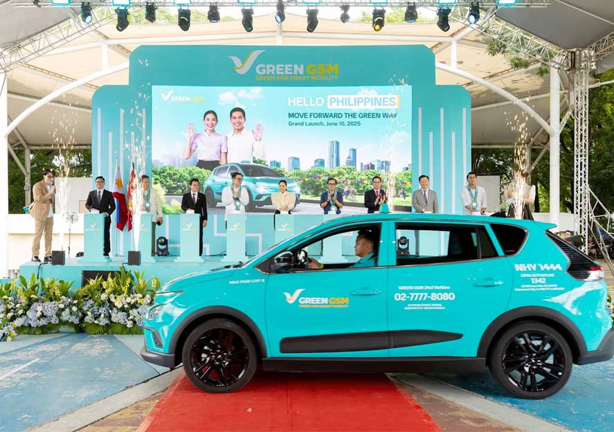 GSM launches Green GSM – Philippines' First All-Electric Taxi Brand ...