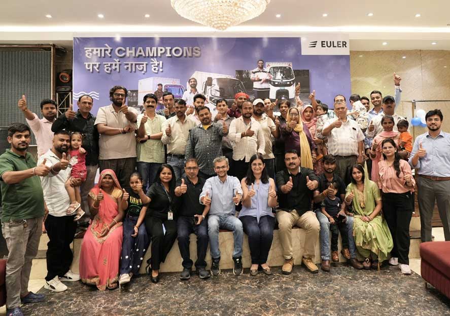 Euler Motors Celebrates 100+ Champions Crossing 1 Crore km with HiLoad ...